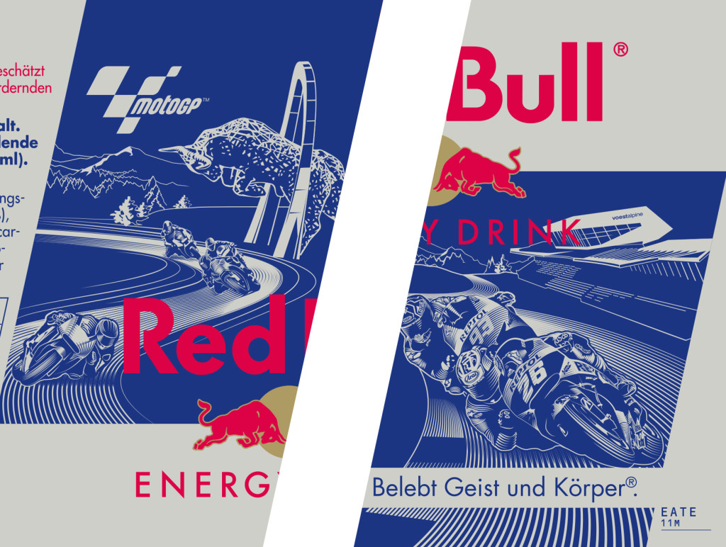 RED BULL CANS DESIGNED BY VOGEL & STRAUSS - Vogel und Strauss