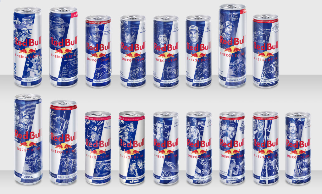RED BULL CANS DESIGNED BY VOGEL & STRAUSS - Vogel und Strauss